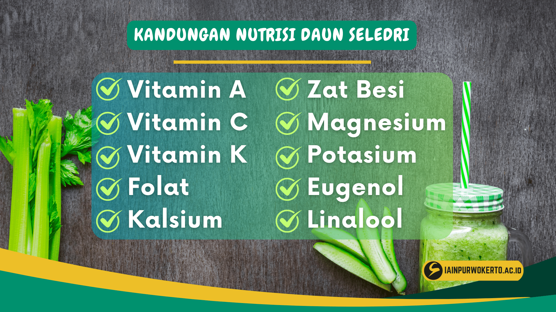 Ketahui Segudang Manfaat daun seledri untuk Kesehatan dan cara ...