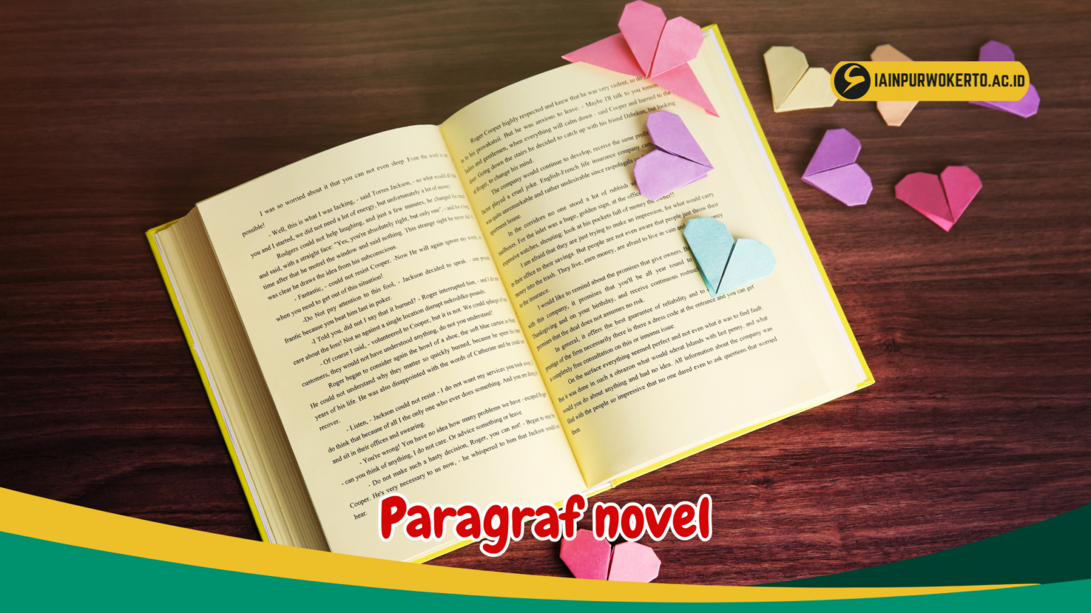 Paragraf novel: Jenis dan contohnya - Birds n Bees